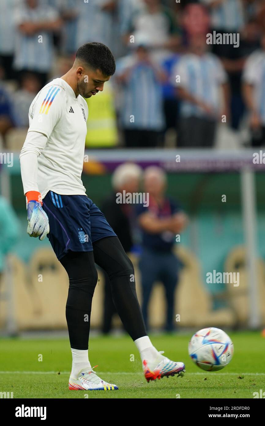 Lusail, Qatar, 10, December, 2022. Geronimo Rulli from Argentina during ...