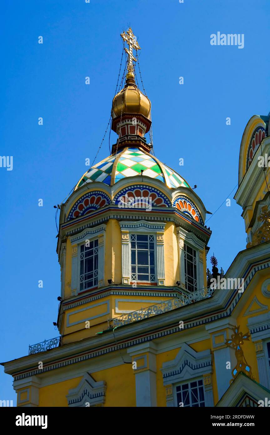 Russian Orthodox Senkov Cathedral, Glory memorial, Kazakhstan, Holy ...