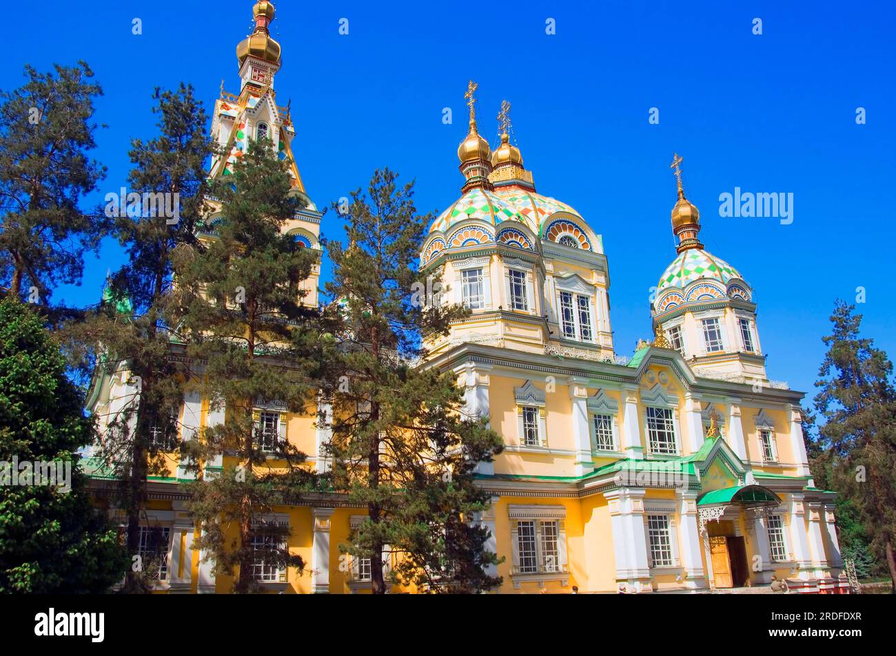 Russian Orthodox Senkov Cathedral, Glory memorial, Kazakhstan, Holy ...