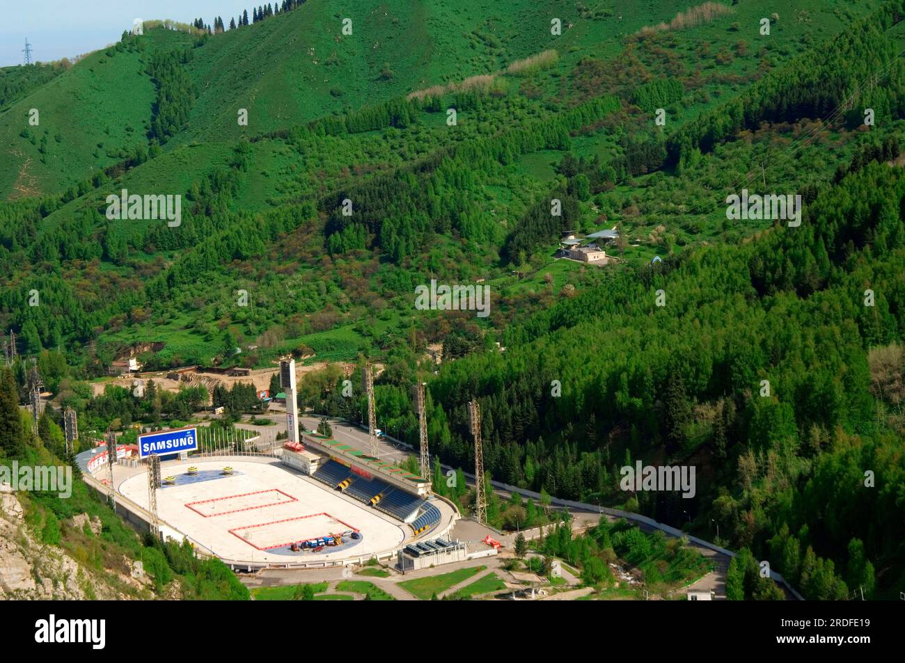 Medeu Ice Rink, Almaty, Kazakhstan Stock Photo - Alamy