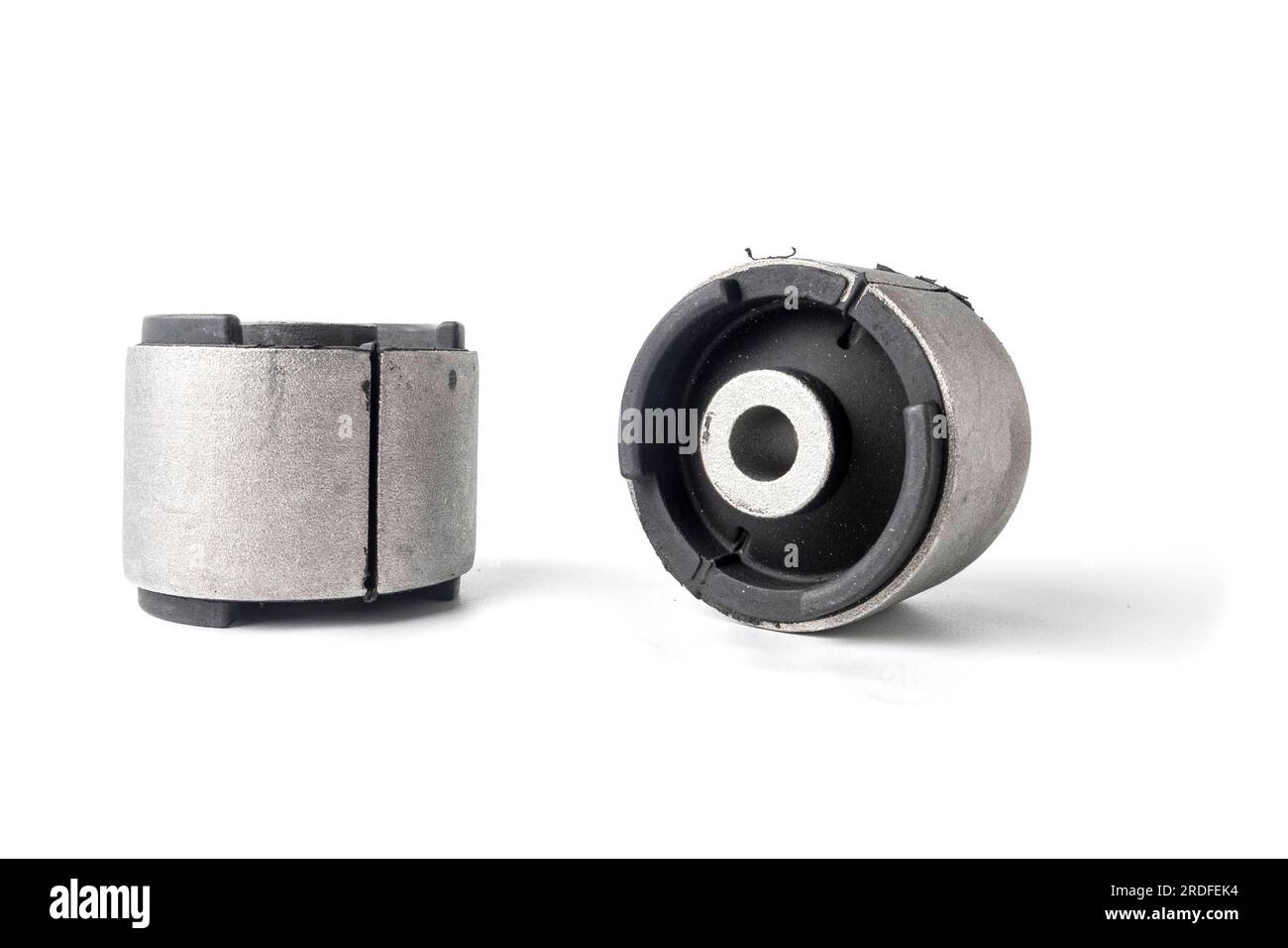 lever bushings from a car on white Stock Photo - Alamy