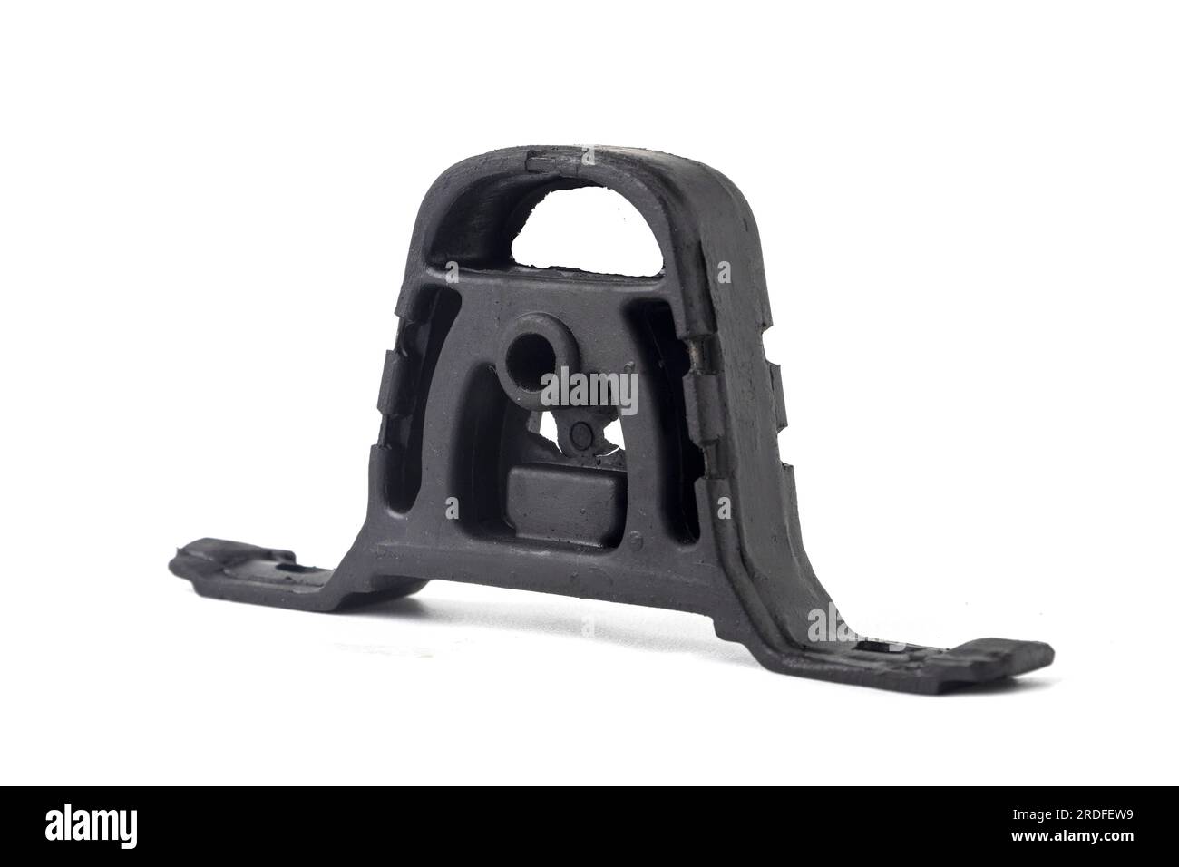 mounting muffler from a car on white Stock Photo - Alamy