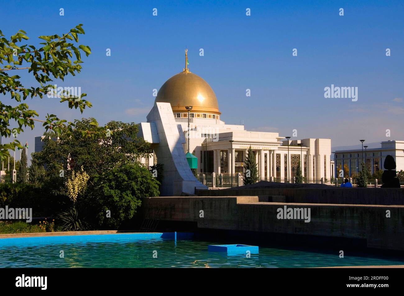 Turkmenbasy Palace, Ashgabat, Turkmenistan Stock Photo - Alamy