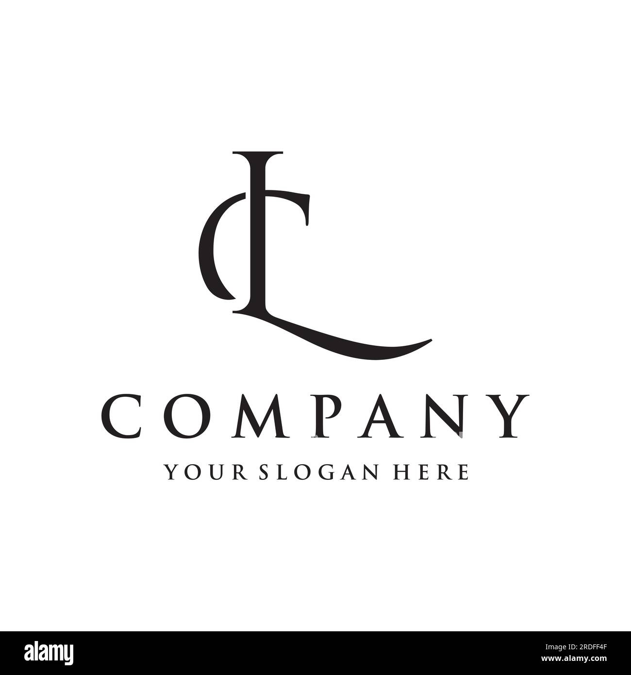 Cl modern logo Cut Out Stock Images & Pictures - Alamy