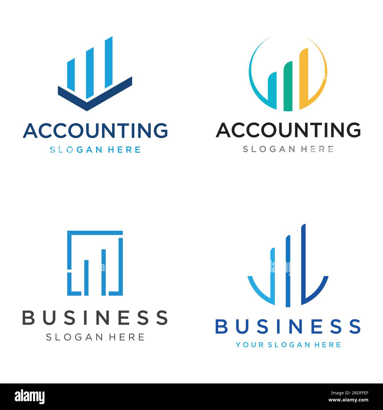 Financial accounting logo, with check mark for financial accounting ...