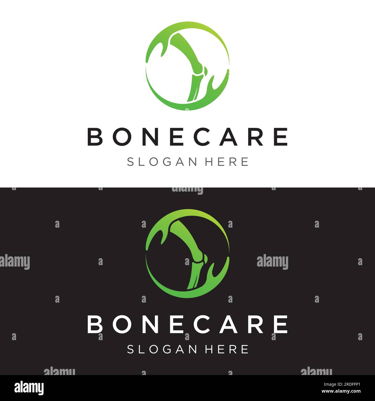 Bone or orthopedic logo design for bone care and bone health Stock ...