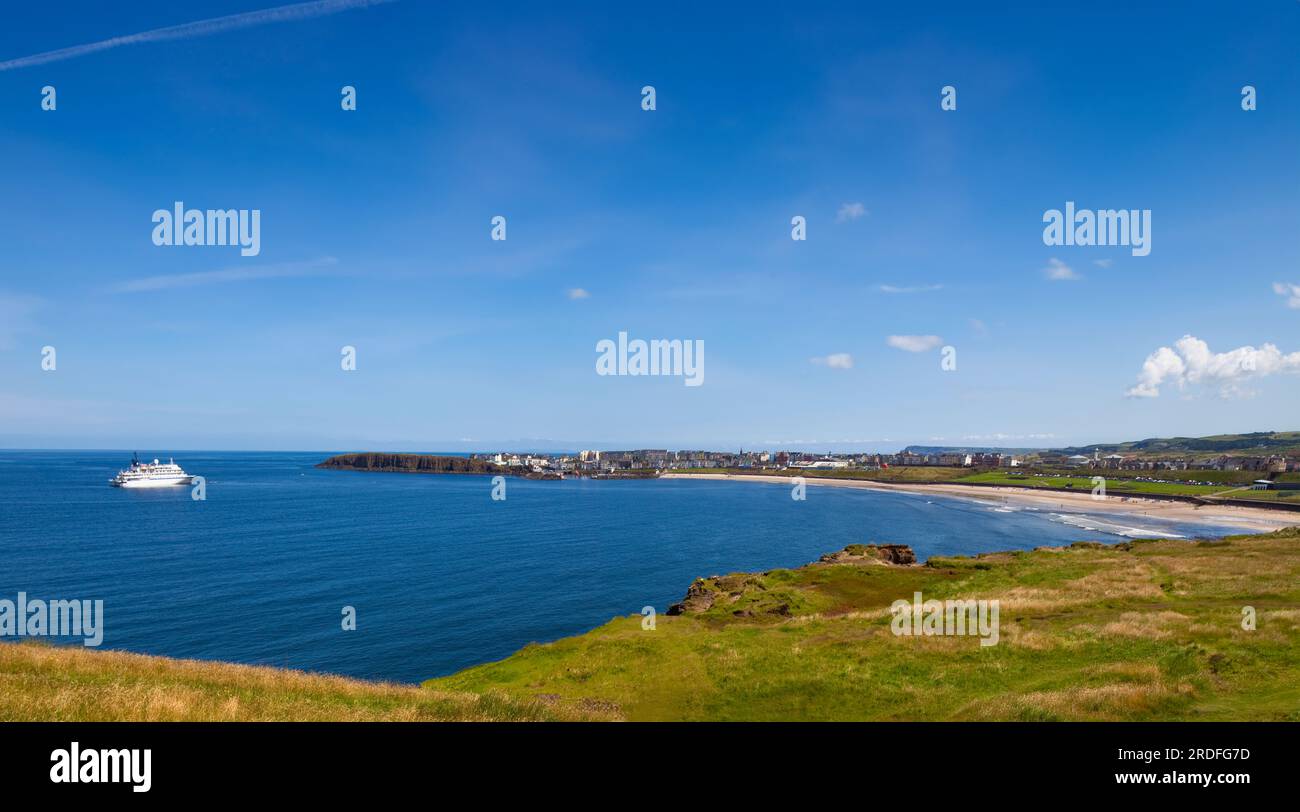 Portrush West Strand, County Antrim, Northern Ireland Stock Photo - Alamy