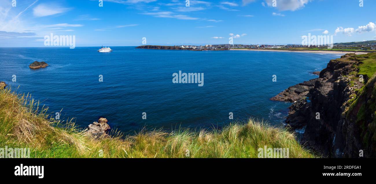 Portrush West Strand, County Antrim, Northern Ireland Stock Photo - Alamy