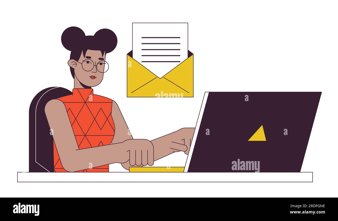 Responding email Stock Vector Images - Alamy