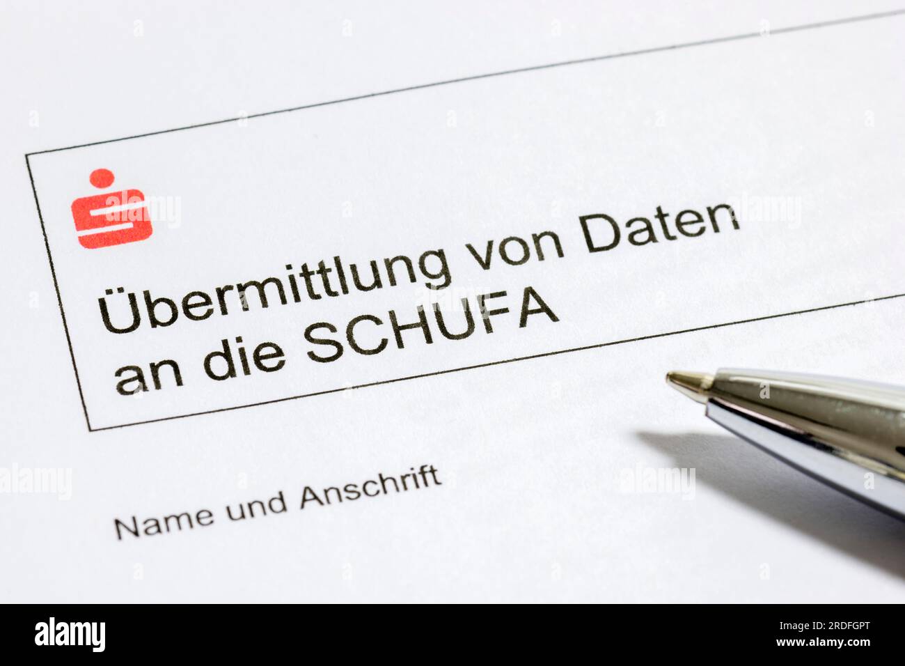 Schufa information hi-res stock photography and images - Alamy