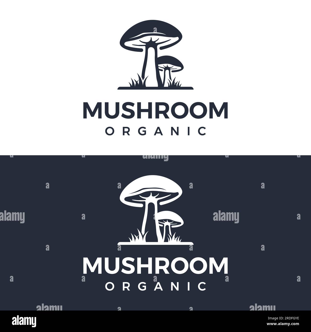 Mushroom Farm Logo Mushroom Icon Logo Vector Template V23