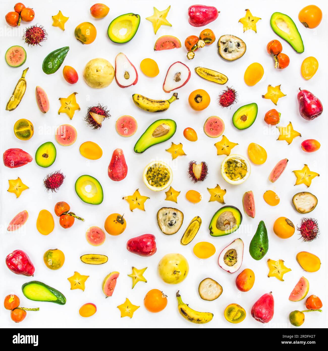 composition of fruits and vegetables Stock Photo - Alamy