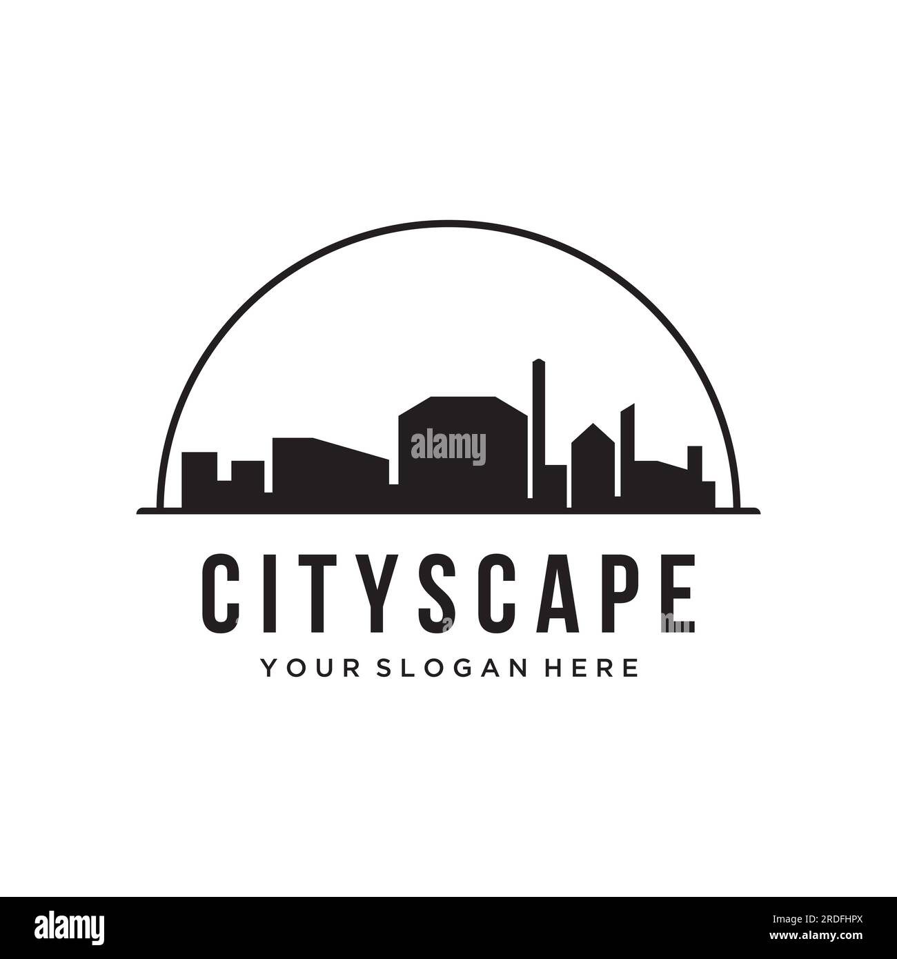 Skyline logo Stock Vector Images - Alamy