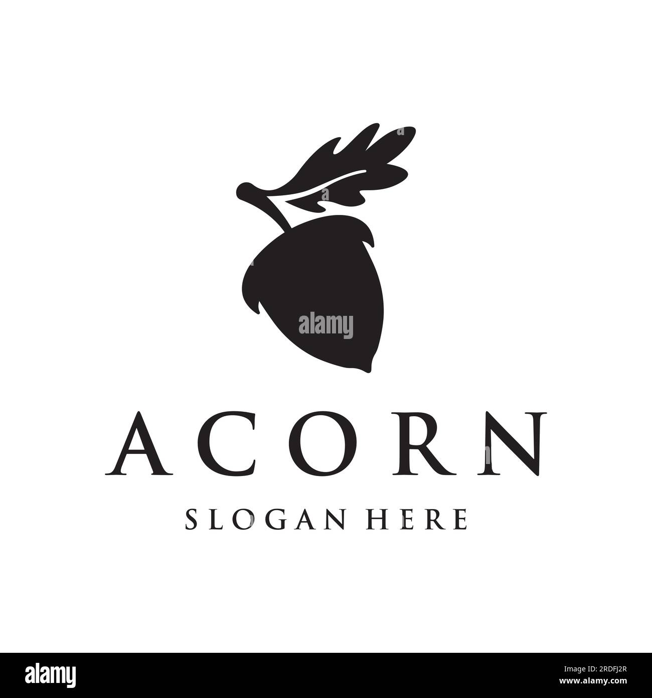 Acorn logo Stock Vector Images - Alamy