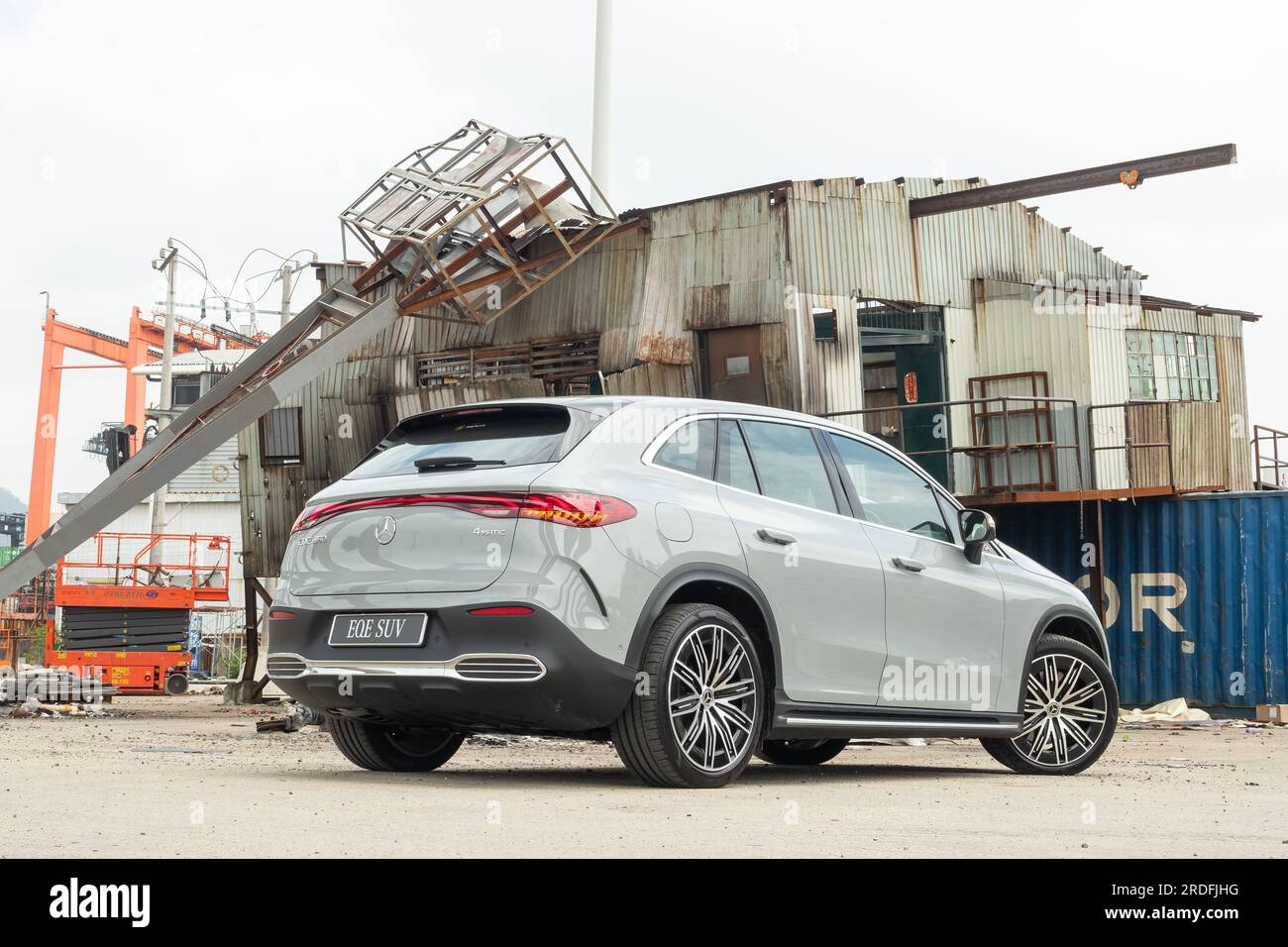 Hong Kong, China Jan 15 , 2023 : Mercedes-Benz GLS SUV 2023 Test Drive ...