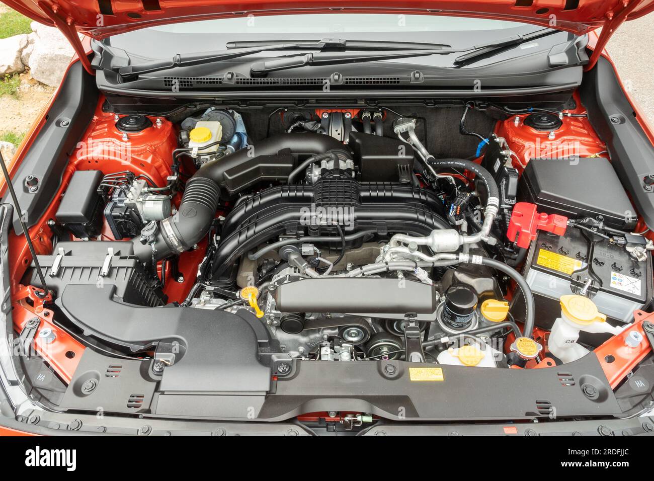 Hong Kong, China Jan 10 , 2023 : Subaru Crosstrek SUV 2023 Engine Jan ...