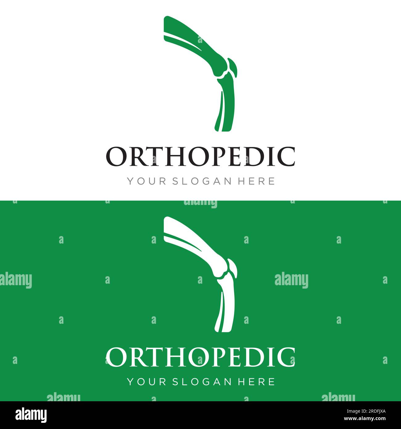 Bone or orthopedic logo design for bone care and bone health Stock ...
