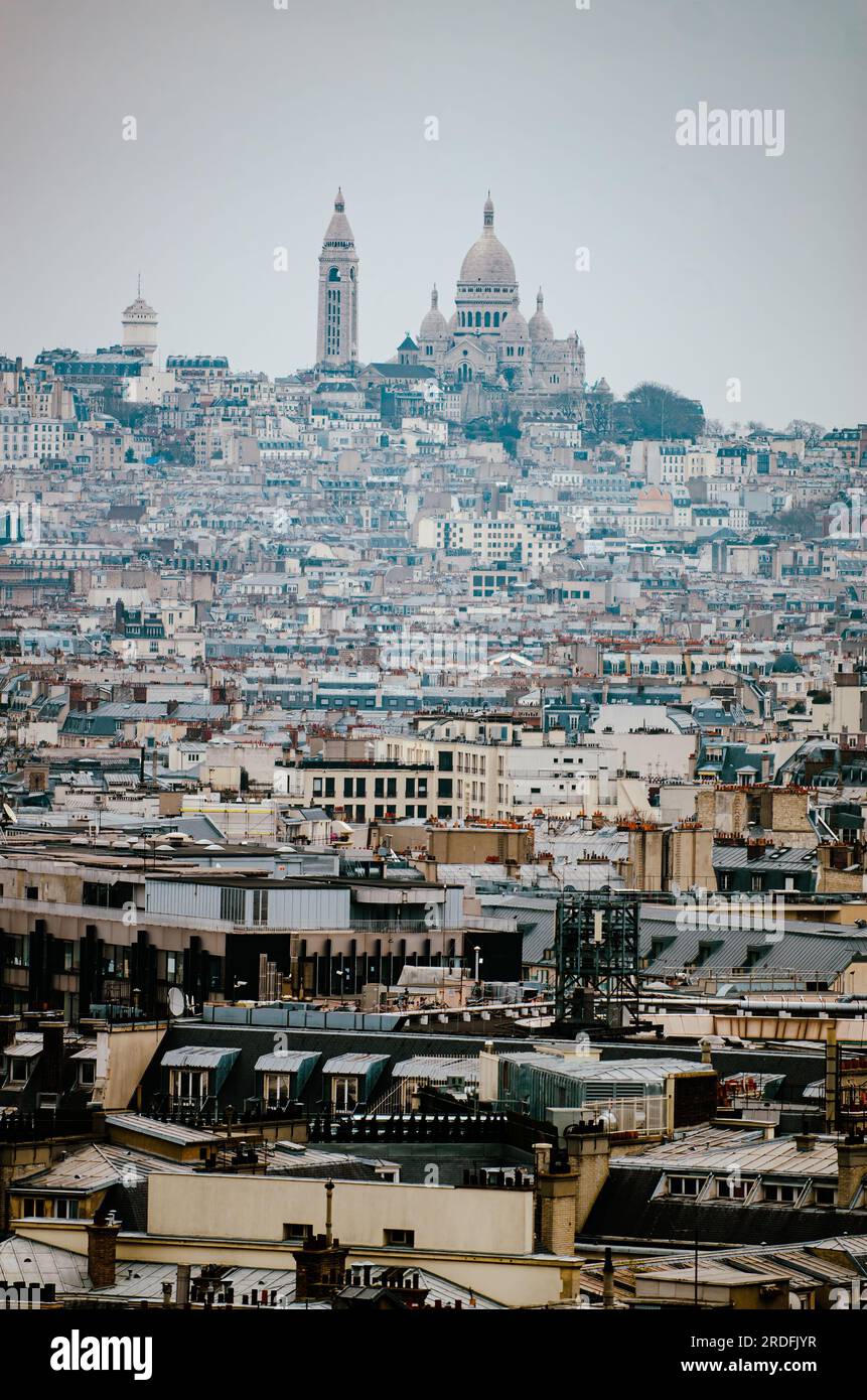 Mont Matre hill, Paris, France Stock Photo - Alamy