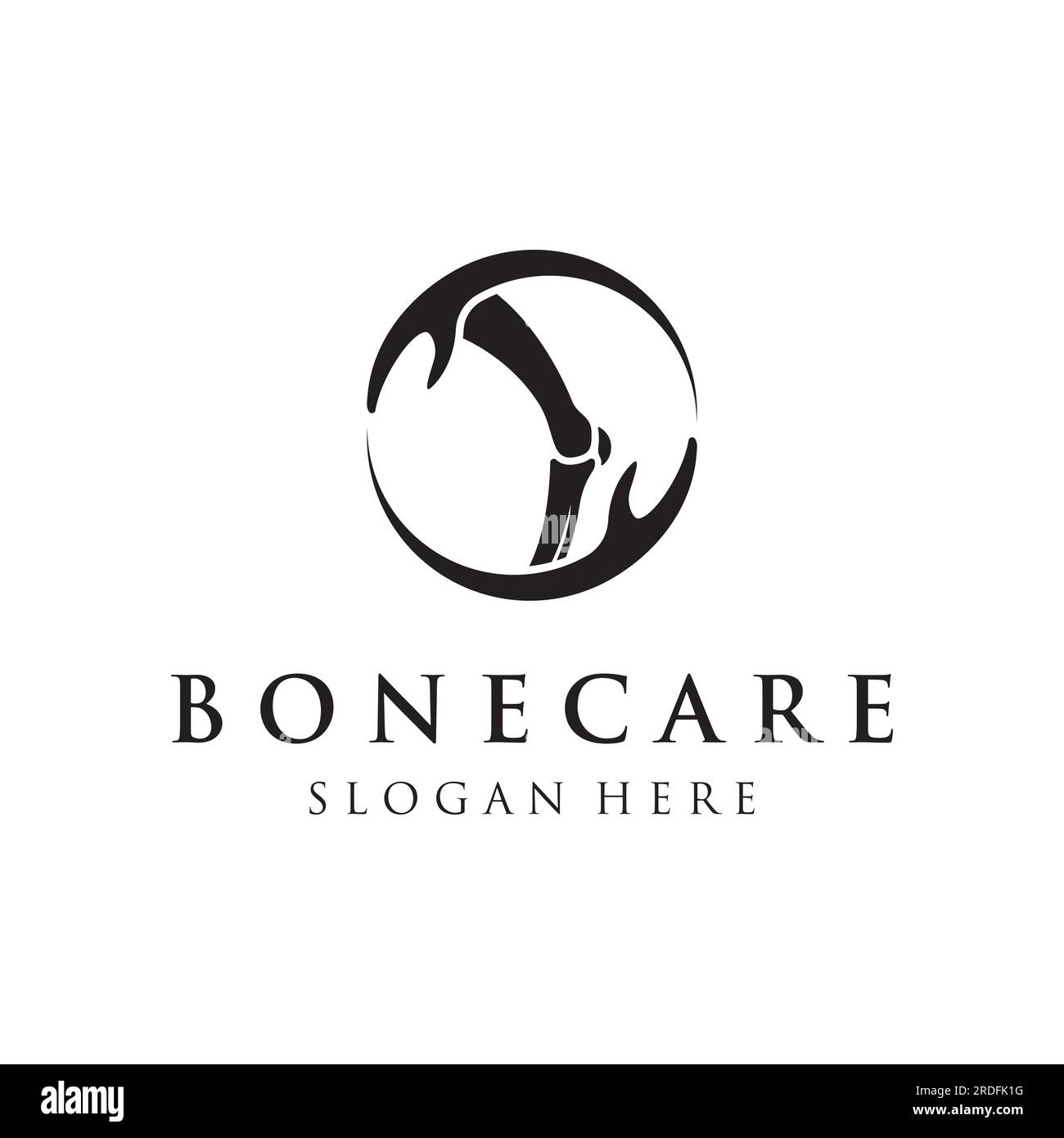 Bone or orthopedic logo design for bone care and bone health Stock ...