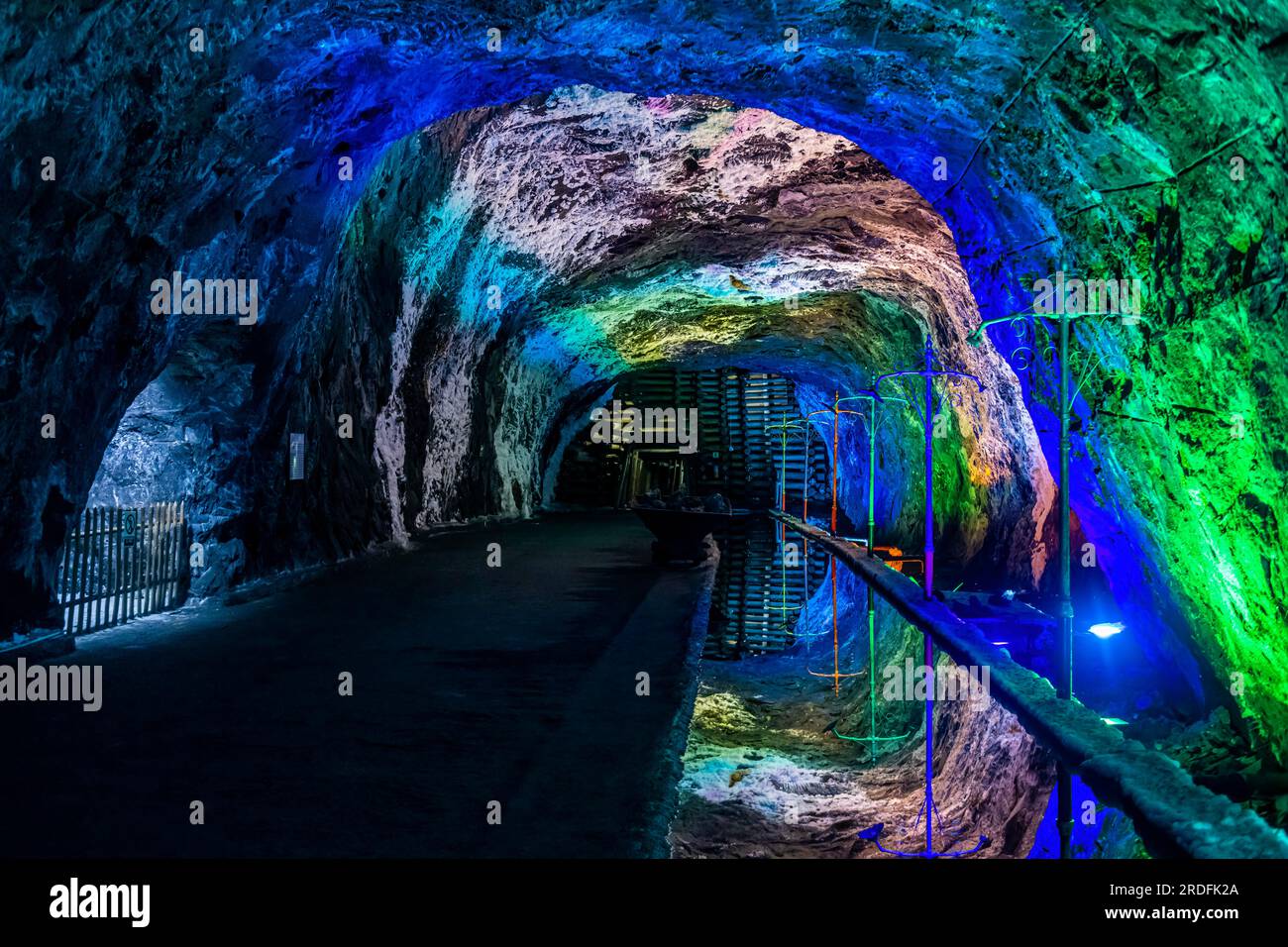 Salt mine of Nemocon, Colombia Stock Photo - Alamy