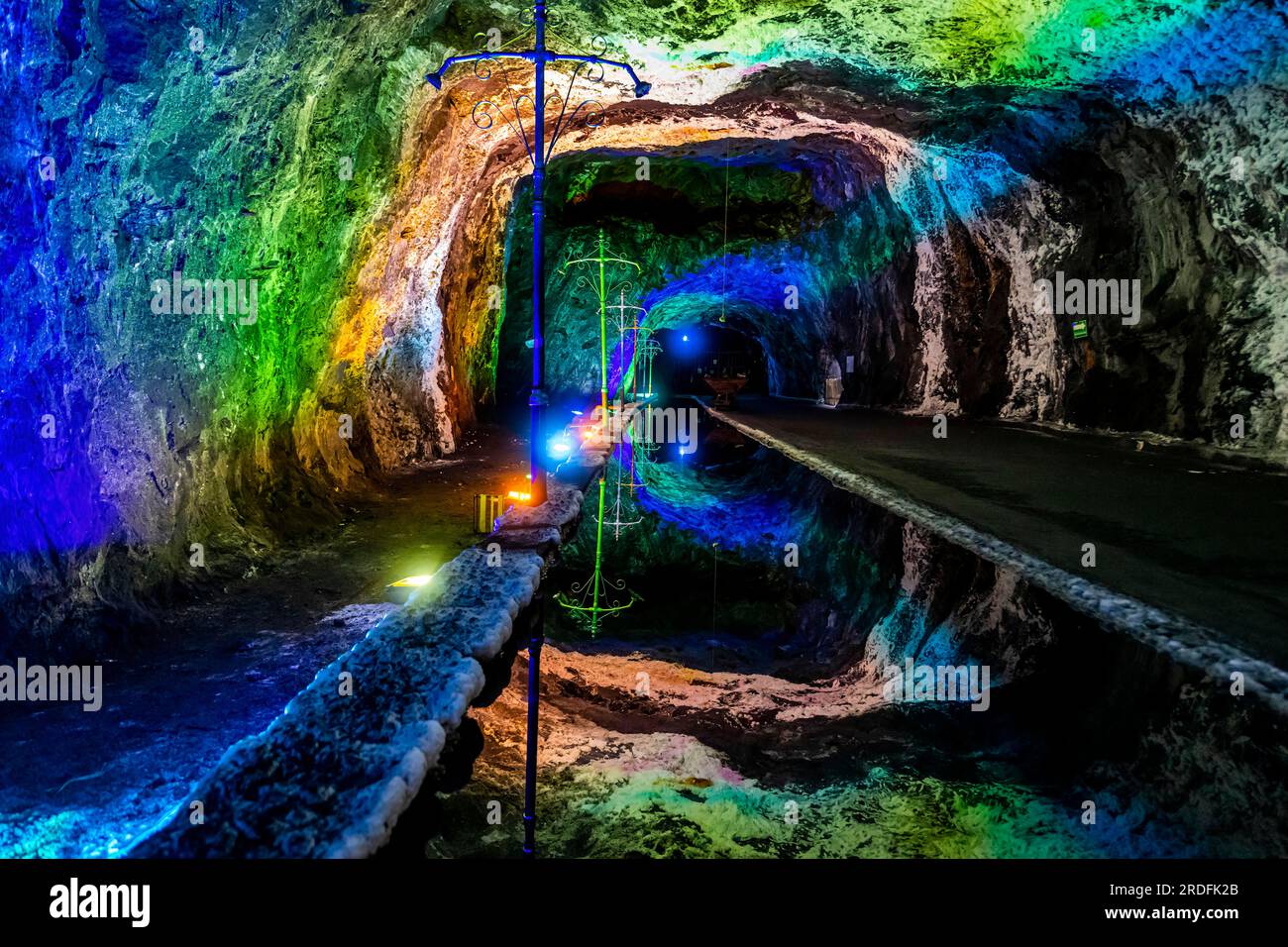 Salt mine of Nemocon, Colombia Stock Photo - Alamy