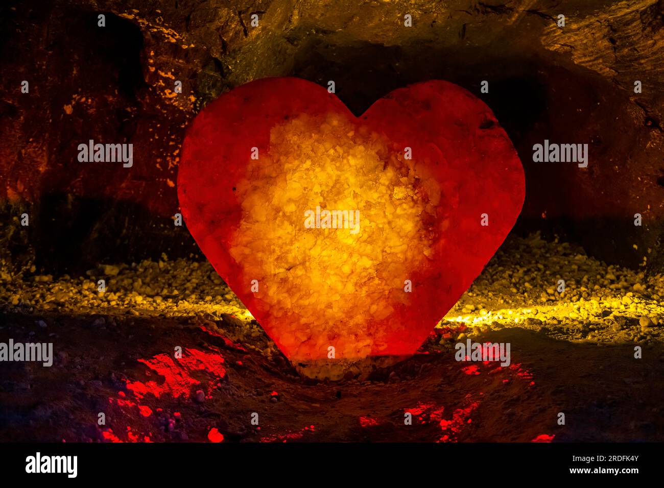 Salt mine of Nemocon, Colombia Stock Photo - Alamy