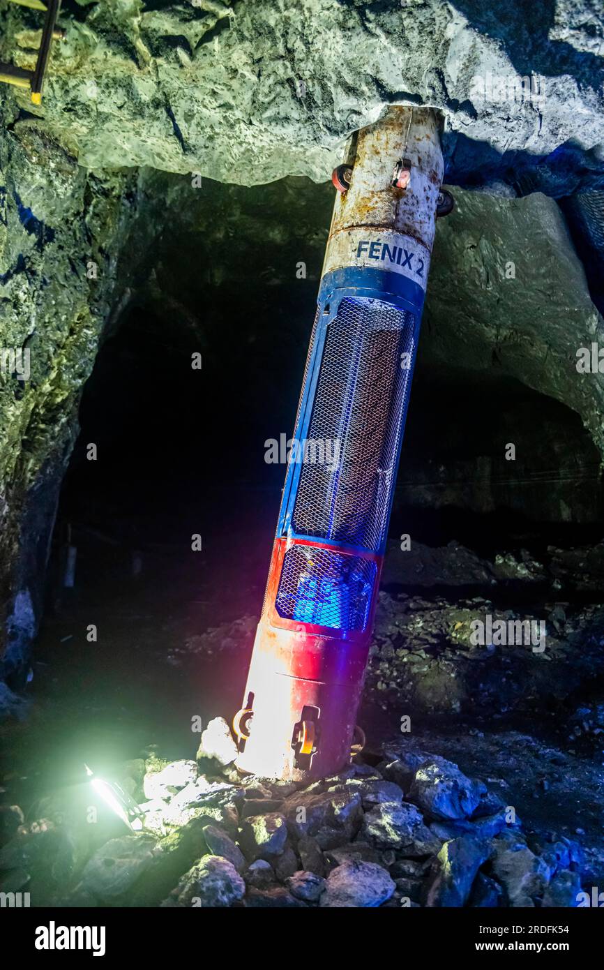 Salt mine of Nemocon, Colombia Stock Photo - Alamy