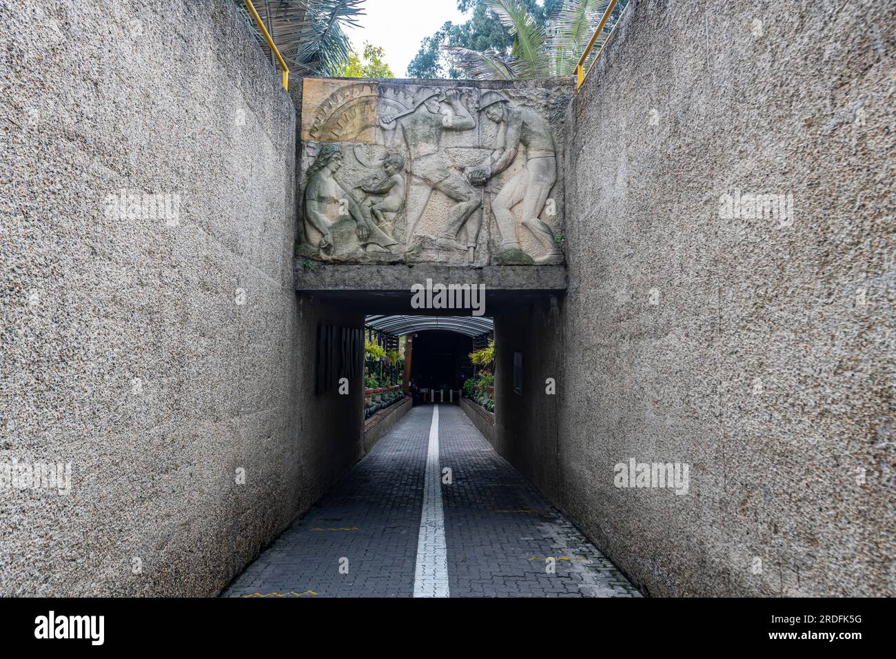 Salt cathedral of Zipaquira, Colombia Stock Photo - Alamy