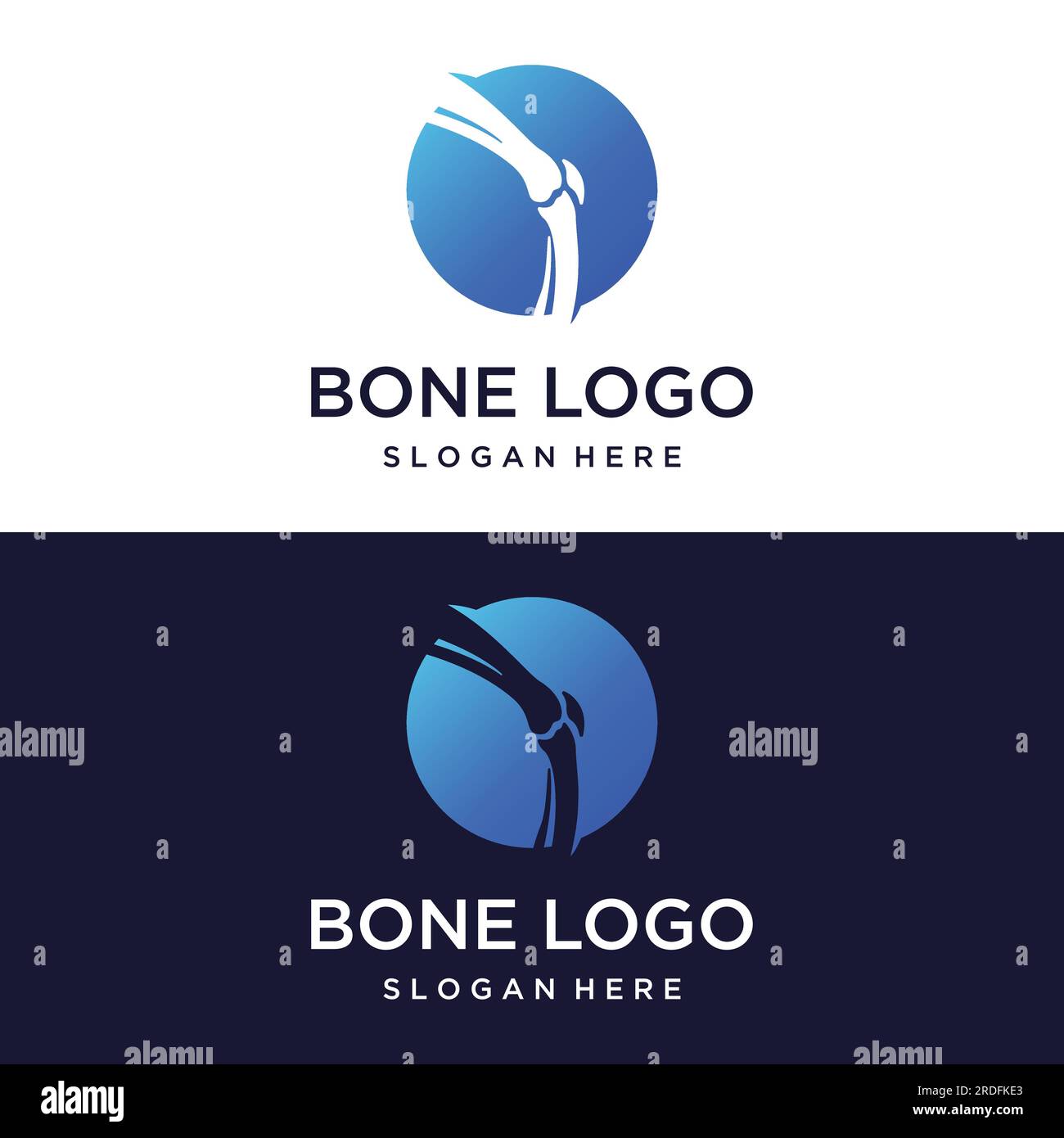 Bone or orthopedic logo design for bone care and bone health Stock ...