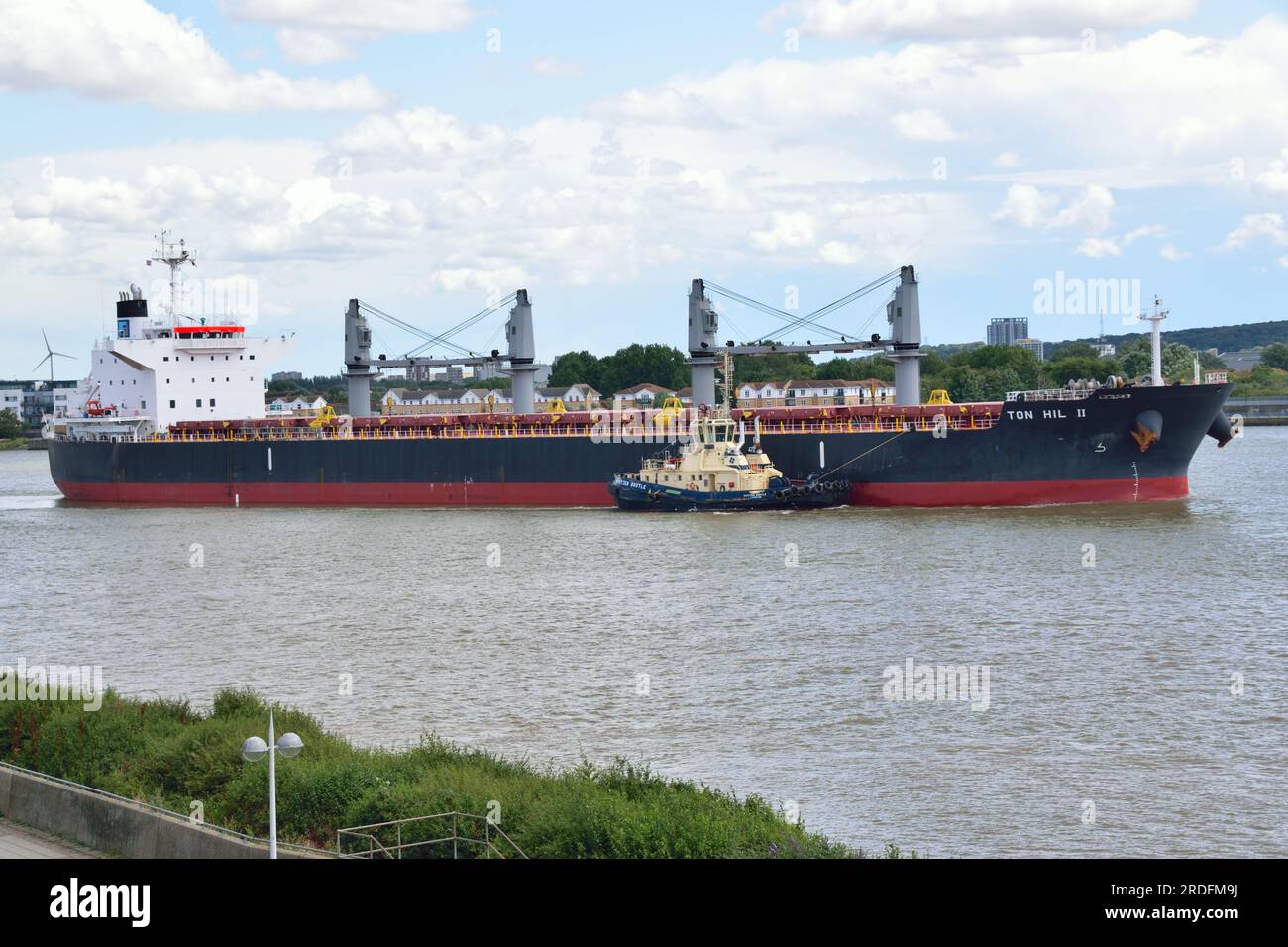 Bulk Carrier TON HIL II arrives from South Africa with another load of ...