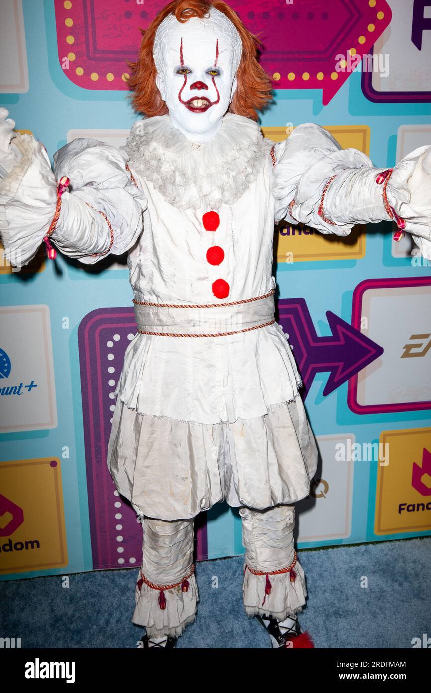 San Diego, Ca. 20th July, 2023. TwistedPennywise at the Fandom Party ...
