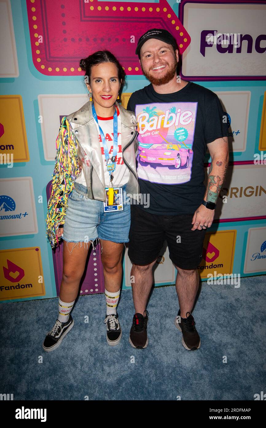 San Diego, Ca. 20th July, 2023. Sav Rodgers and Riley Rodgers at the ...