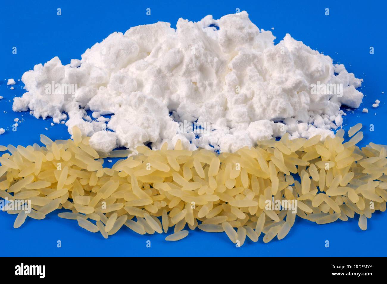 Rice starch (starch), rice Stock Photo - Alamy