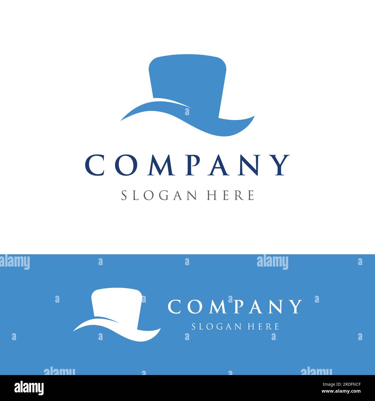 Simple magician hat with star sign logo design with creative idea Stock ...