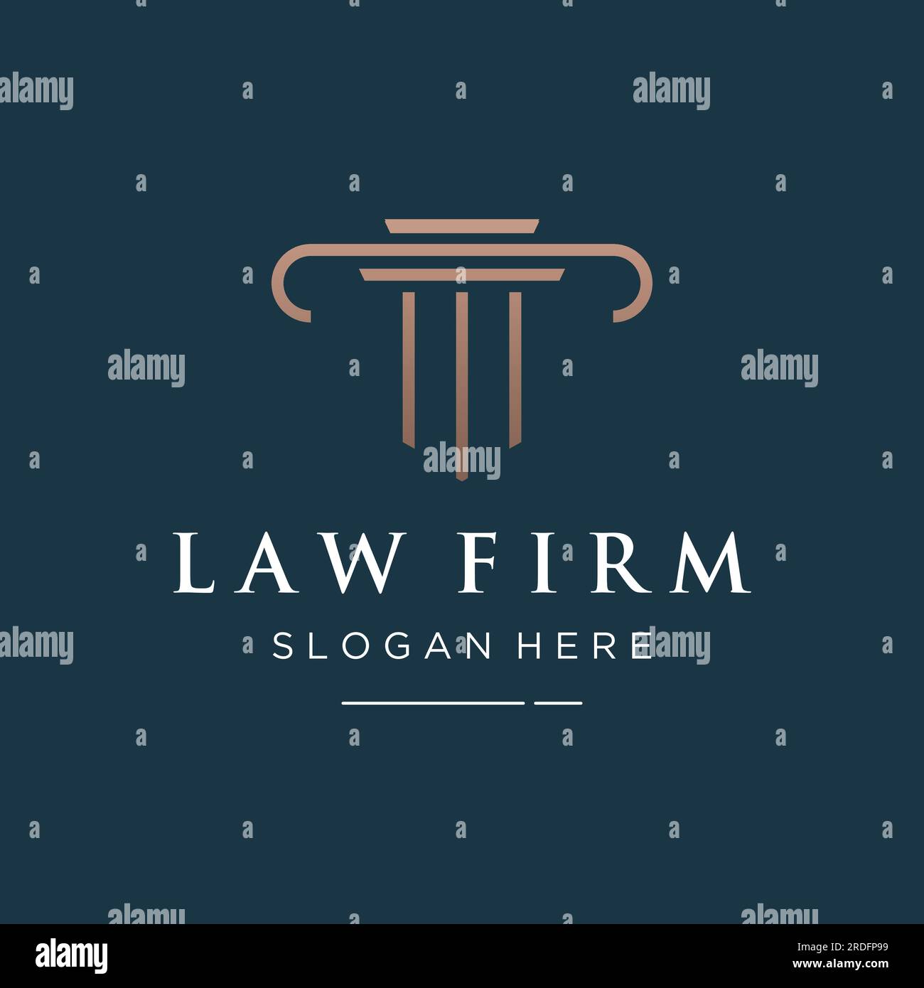 Law firm and attorney Logo.Justice template with pillar, sword and ...