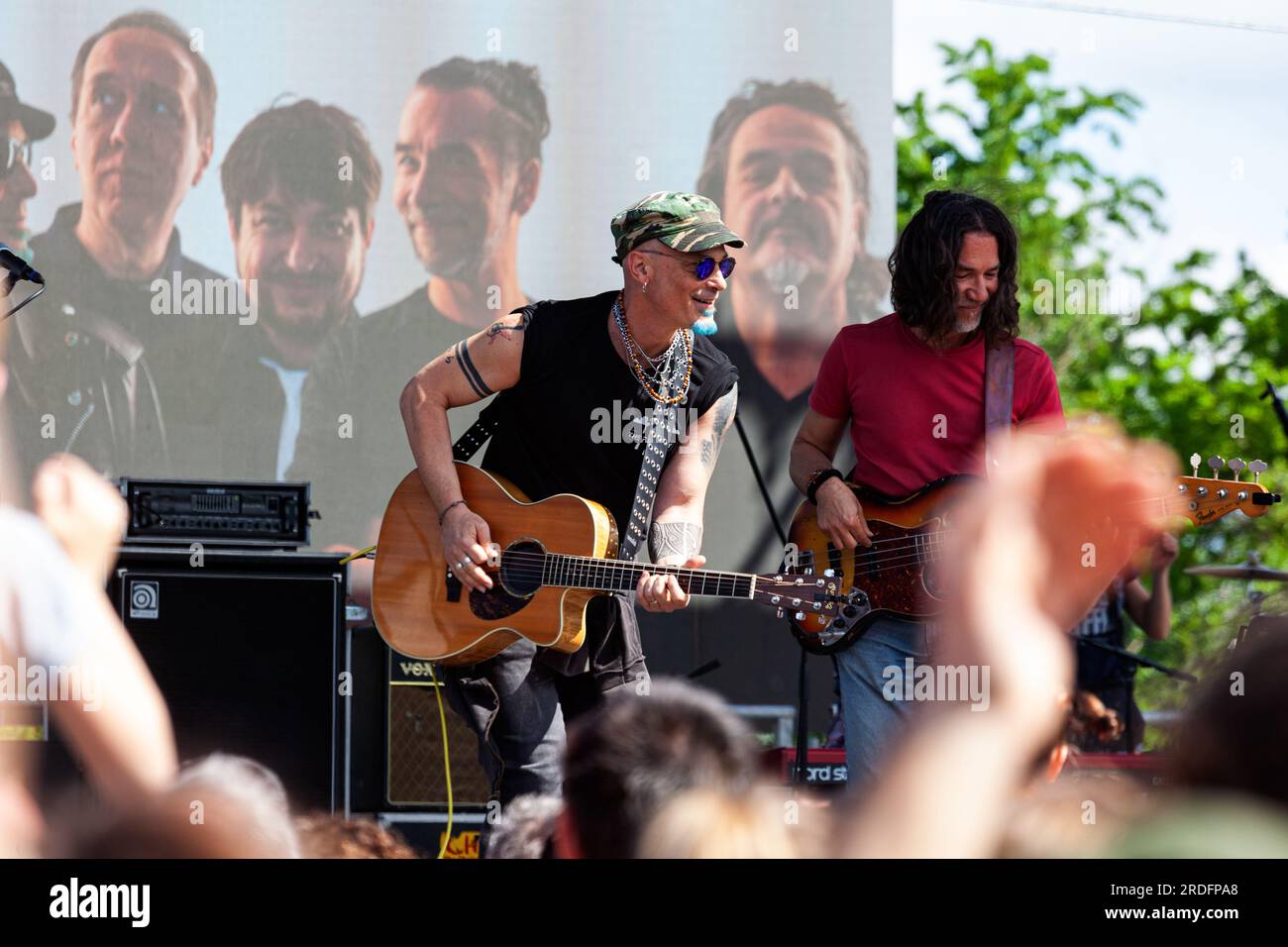 Gattatico, Reggio Emilia, Italy - April 25, 2023: Alessandro Finazzo ...