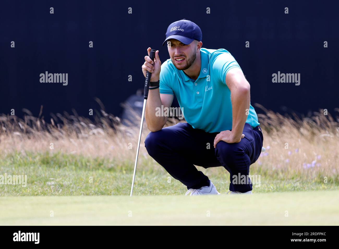 Republic of Ireland's Alex Maguire on the 1st during day two of The ...