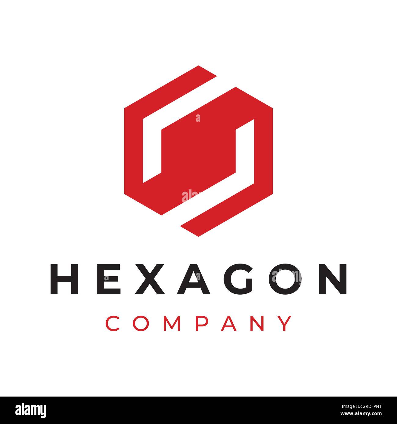 Creative simple geometric cube or hexagon box logo. Logo for technology ...