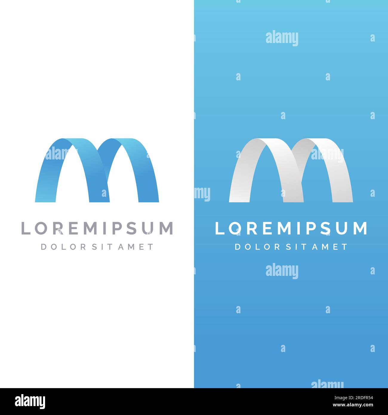 Abstract initial logo minimalist letter M element.Symbol of modern ...