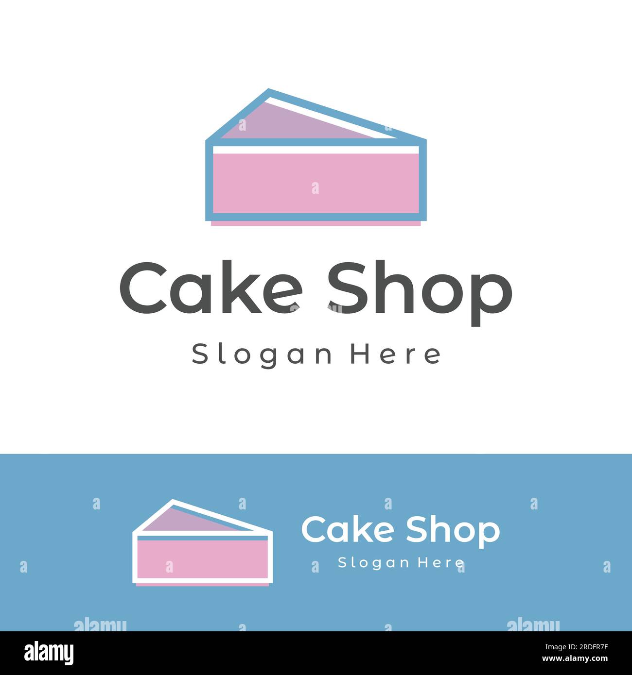 Cake or bread logo design.Sweet cakes, birthday cakes, cup cakes, cakes ...