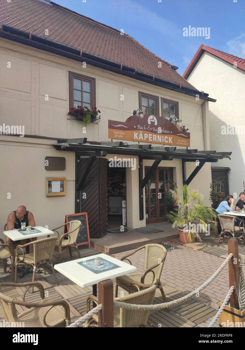 Bakery with plague commemorating General Yorck using the building ...