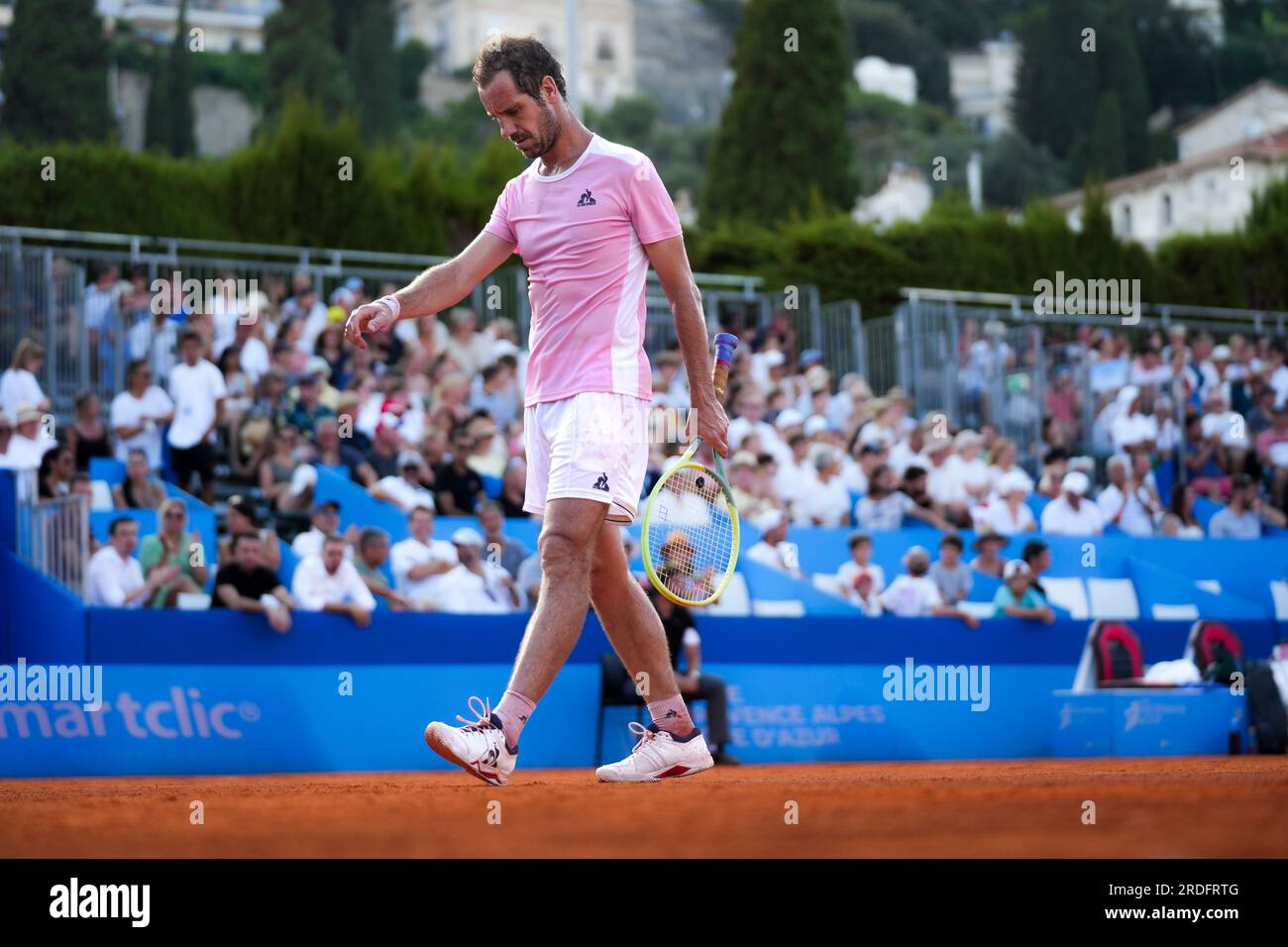 Nice, France 20/07/2023, Richard GASQUET of France during the Hopman ...