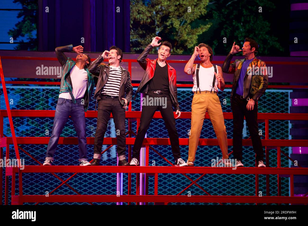 July 19, 2023, Mexico City, Mexico: (L-R) Kalimba, Diego Schoening ...