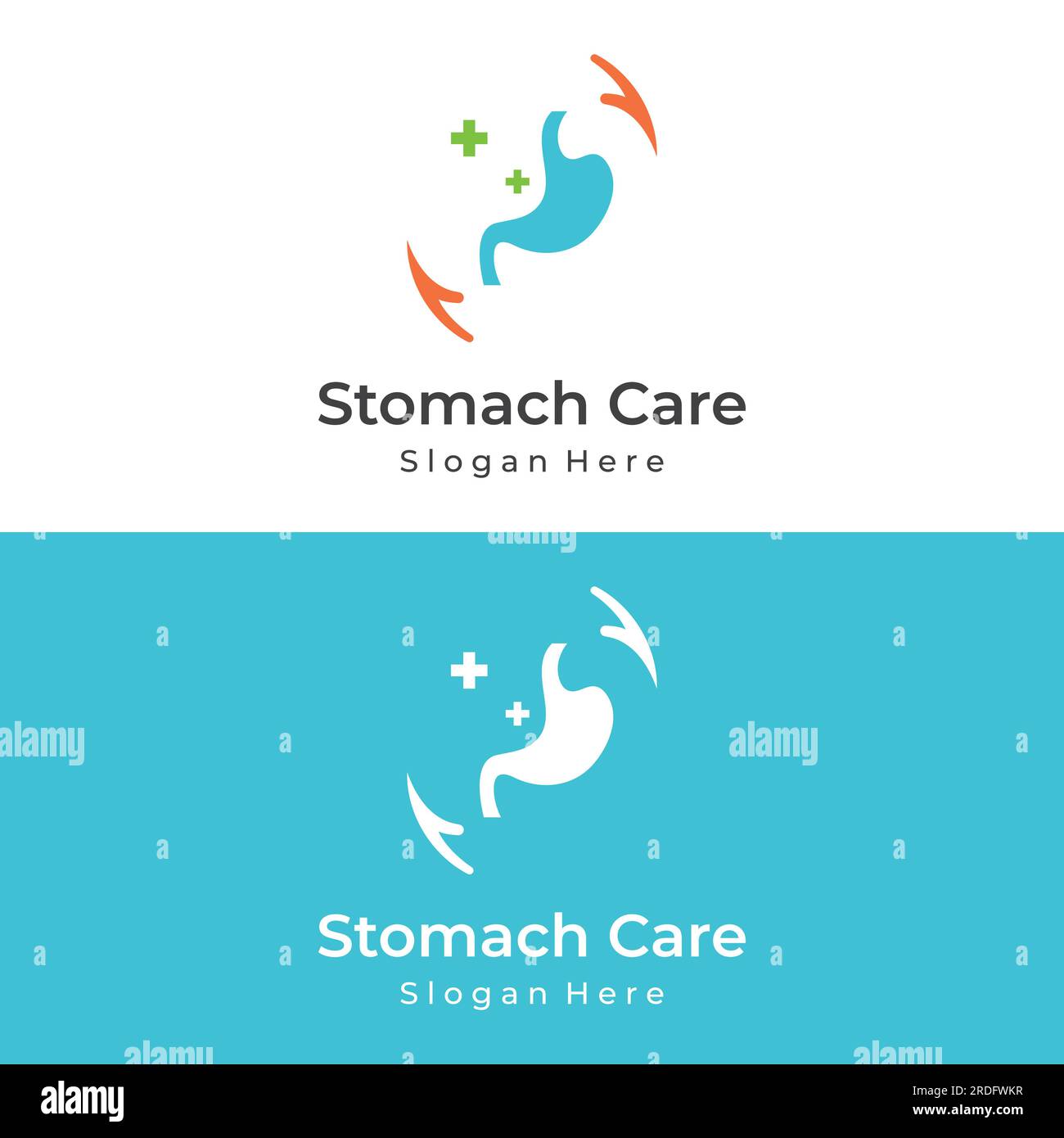 Stomach health and stomach care logo design. Logo sign for doctor ...