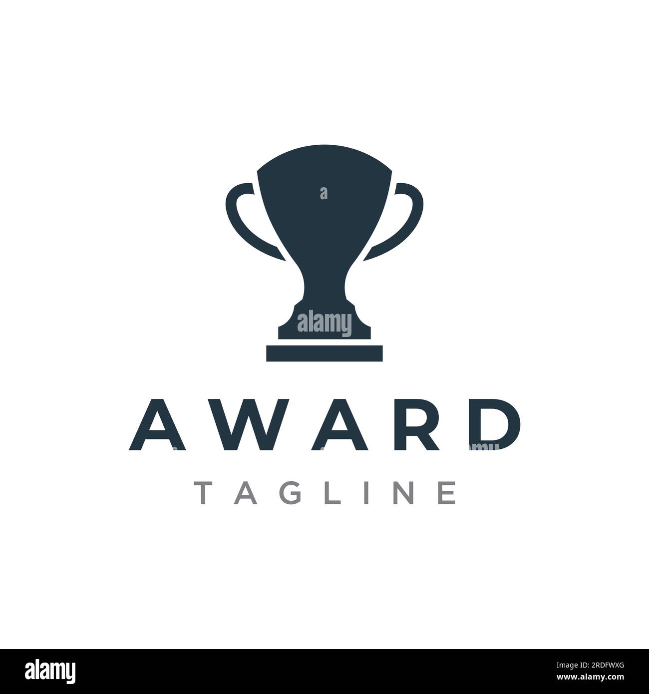 Creative and unique trophy logo. Trophy logo for sports tournament ...