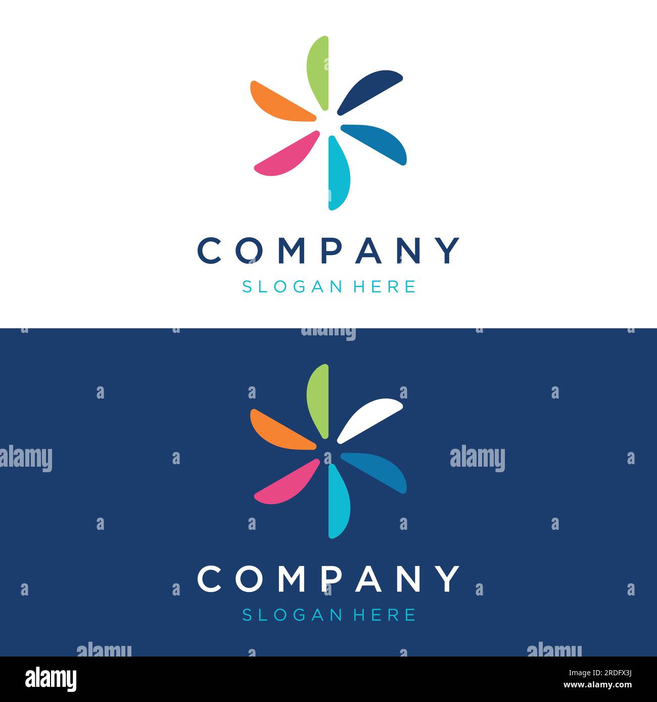 Airplane a wind turbine Stock Vector Images - Alamy