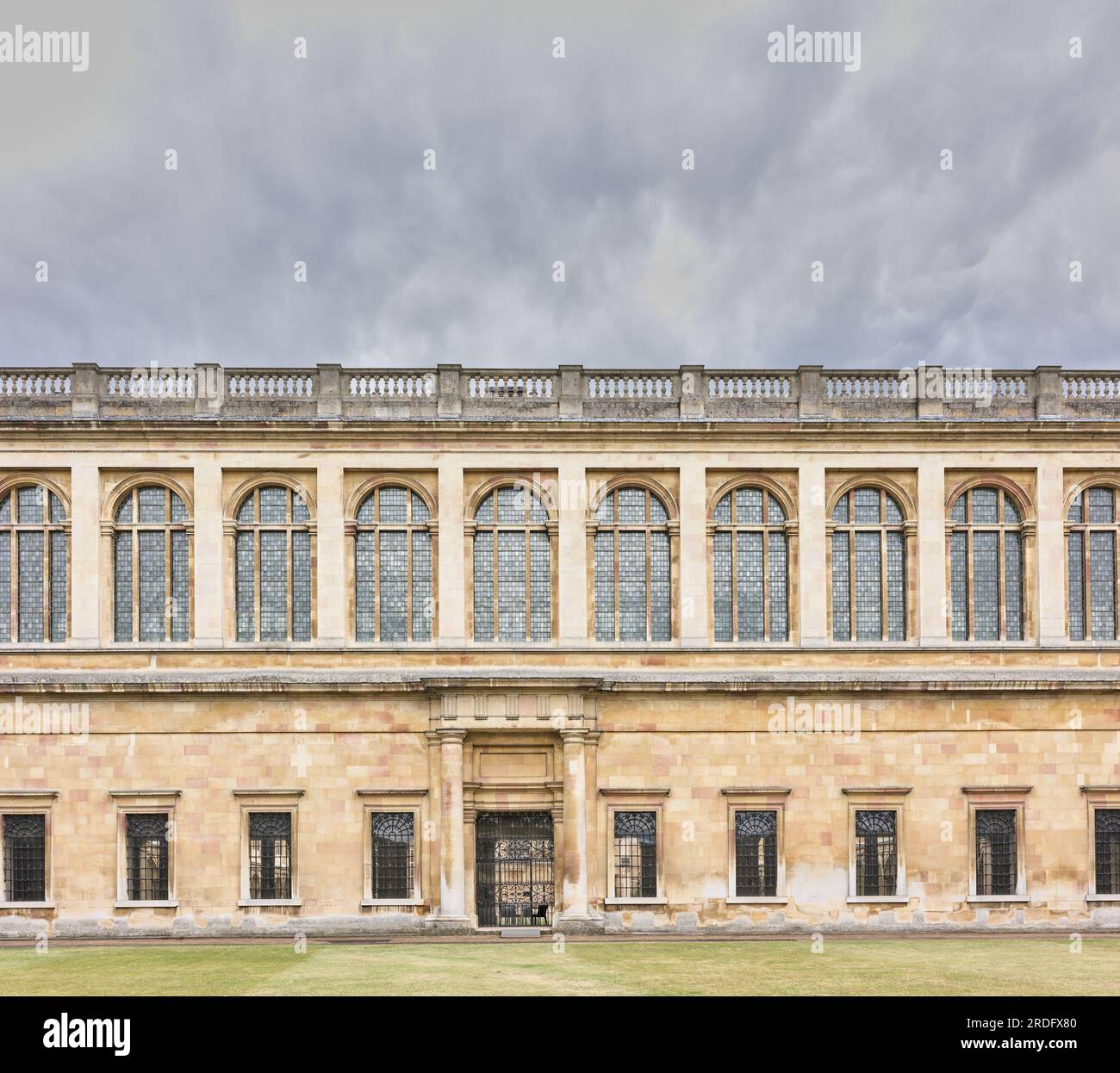 Wren library at Trinity College, University of Cambridge, England Stock ...