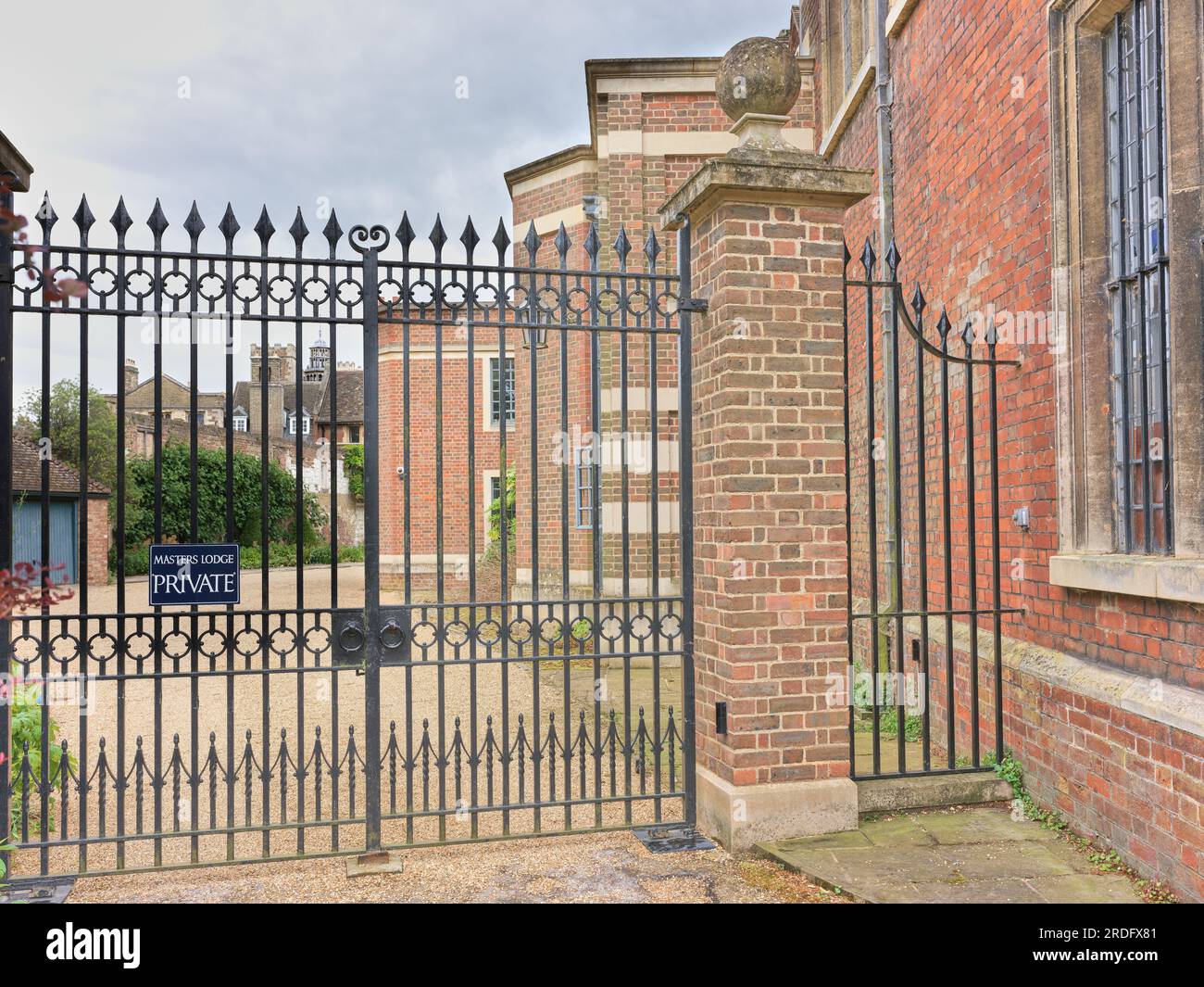 Master's Lodge at Trinity College, University of Cambridge, England ...