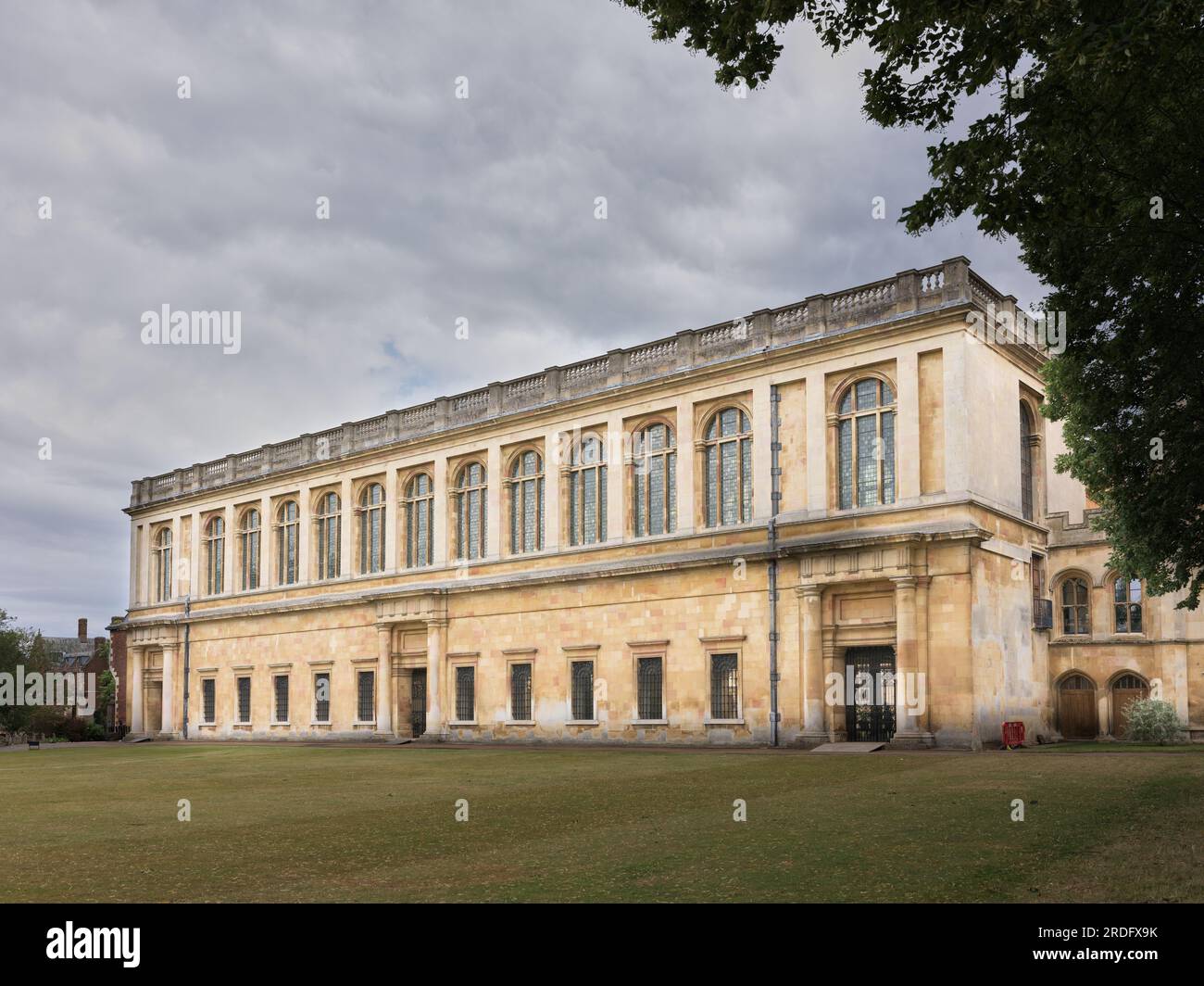 Wren library, Trinity College, University of Cambridge, England Stock ...
