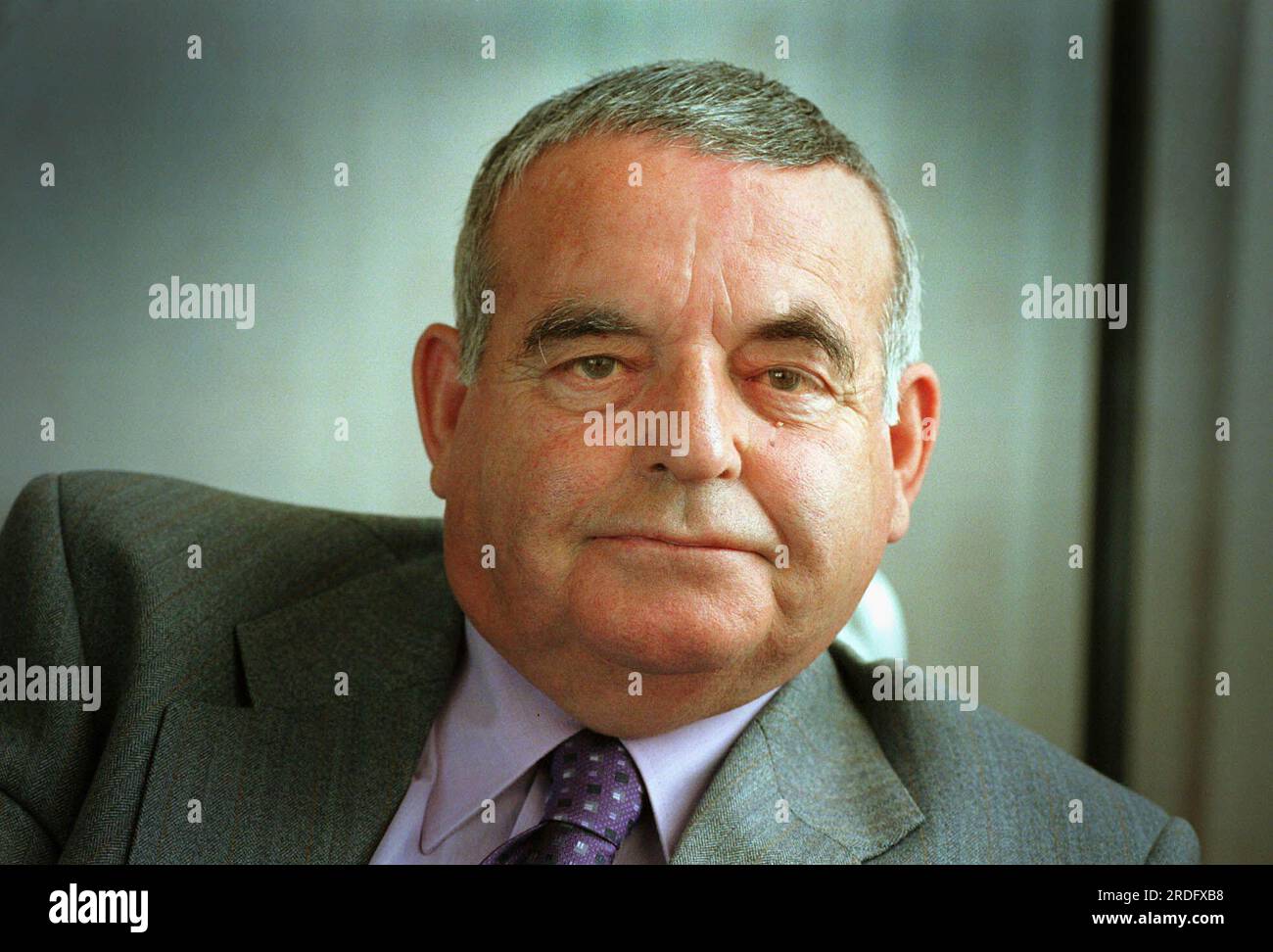 Councillor Sam Campbell, the new Provost of Midlothian, May 1999 Stock ...